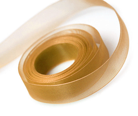 0752 Copper Chiffon Ribbon